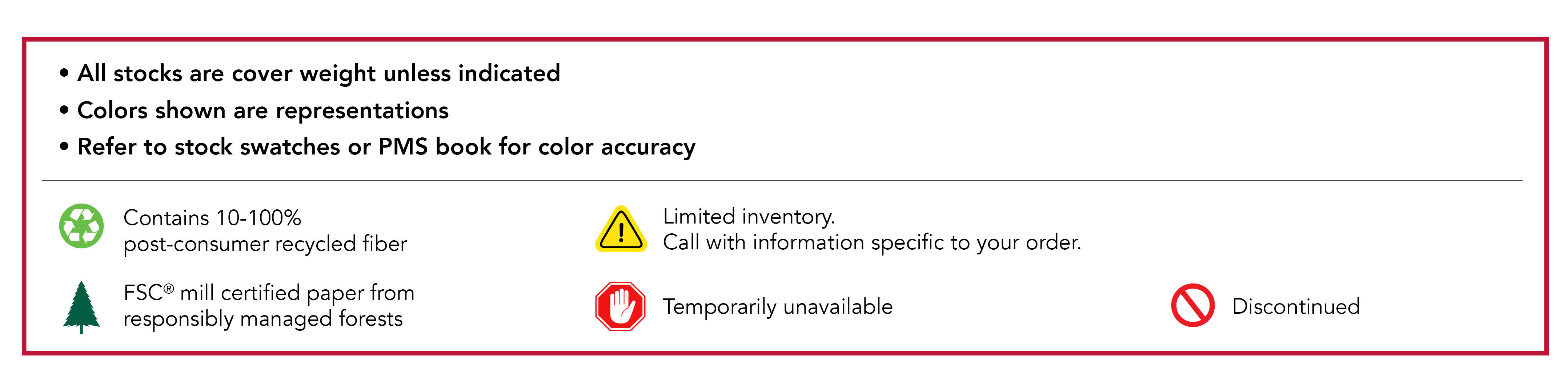 Document Folders Color Chart | Admore® Inc.
