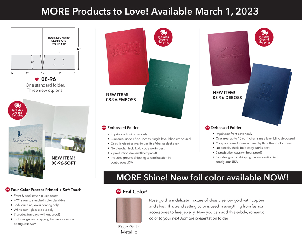 What's New From Admore®