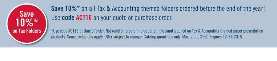 Accounting Folders | Admore® Folders