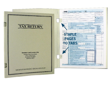 09-03-004 Tax Return Cover | Admore® Folders