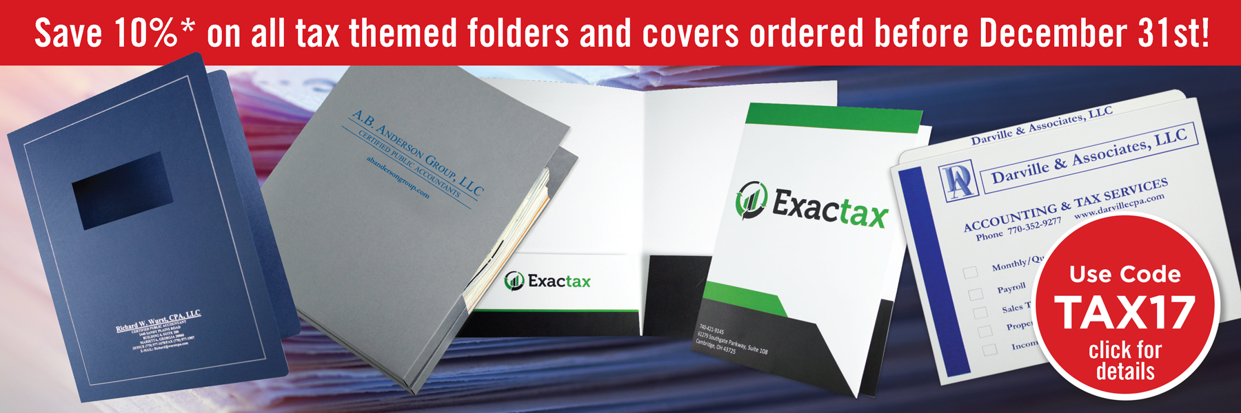 Presentation Folders, Printed Pocket Folder, Eco Friendly, Business ...