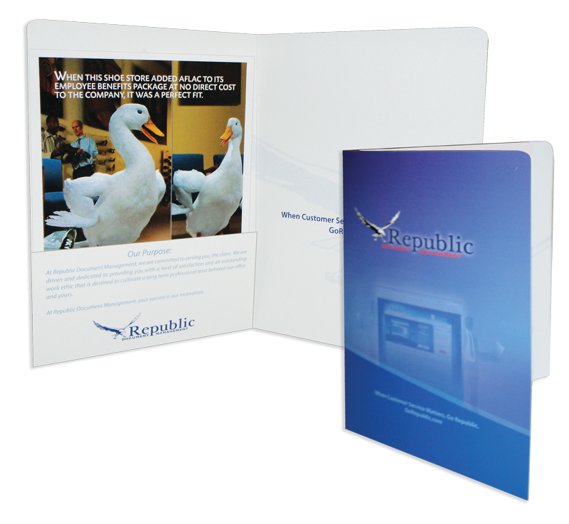 08-05 One Pocket Presentation Folder | Admore® Folders